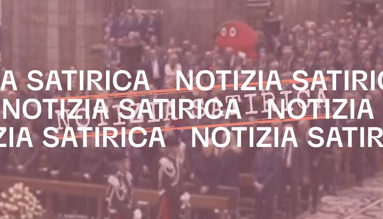 No, ai funerali di Silvio Berlusconi non c’era il Gabibbo | Facta No, ai funerali di Silvio Berlusconi non c’era il Gabibbo | Facta